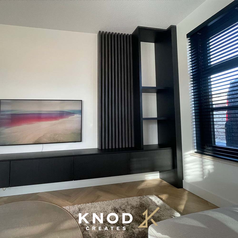 Cinewall TV-Wand voorbeeld 4 - KNOD CREATES