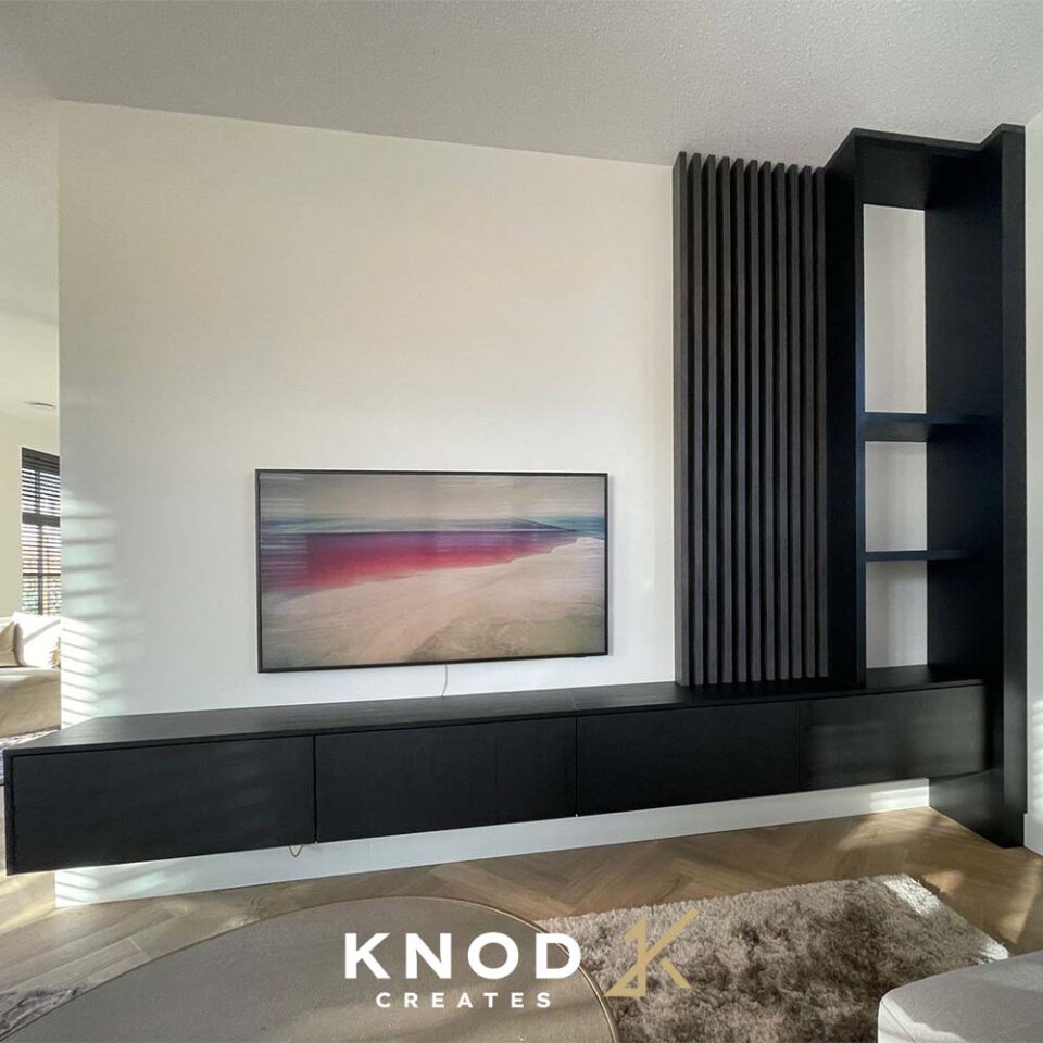 Cinewall TV-Wand voorbeeld 4 - KNOD CREATES